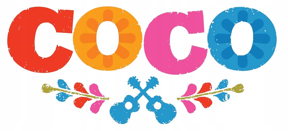 WYDRUK CUKROWY Opłatek na Tort Masa Cukrowa Bajka Coco Logo Pixar ...