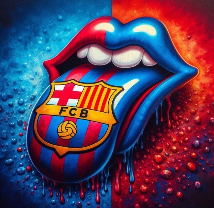 WYDRUK CUKROWY Opłatek na Tort Masa Cukrowa FC BARCELONA VISCA BARCA 3 ...