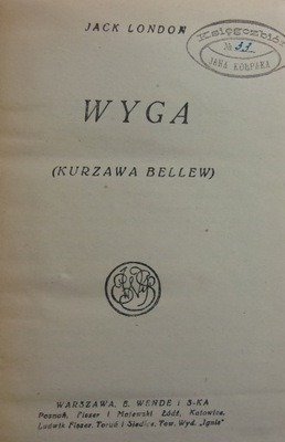 Wyga 1925r. - W opisie | Książka w Empik