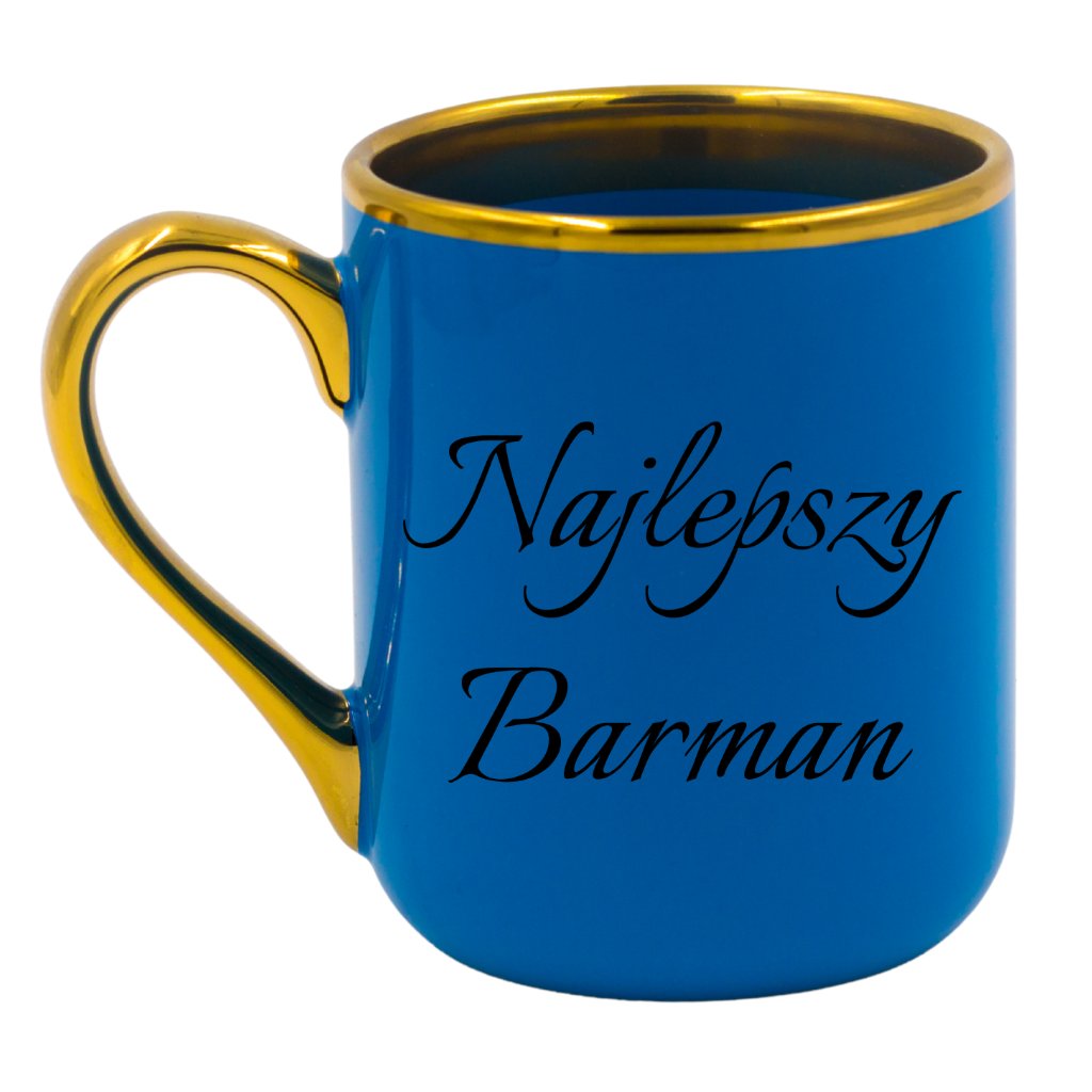 Wyjątkowy kubek, Najlepszy Barman, prezent dla barmana - hiperprezenty ...