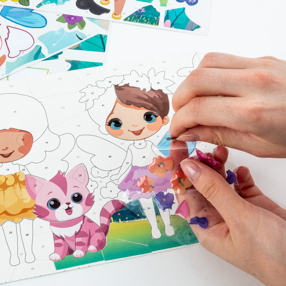 Wyklejanka Po Numerach Magic Kidea - KIDEA | Sklep EMPIK.COM