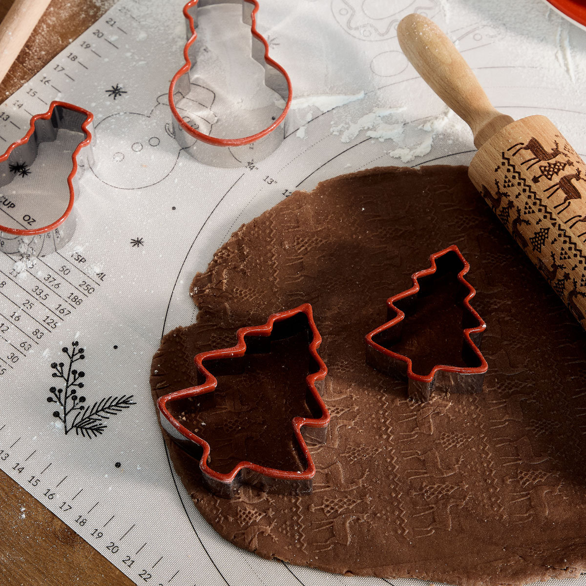 Wykrawacze CLACH w kształcie choinki 2 szt. HOMLA - Homla | Sklep EMPIK.COM