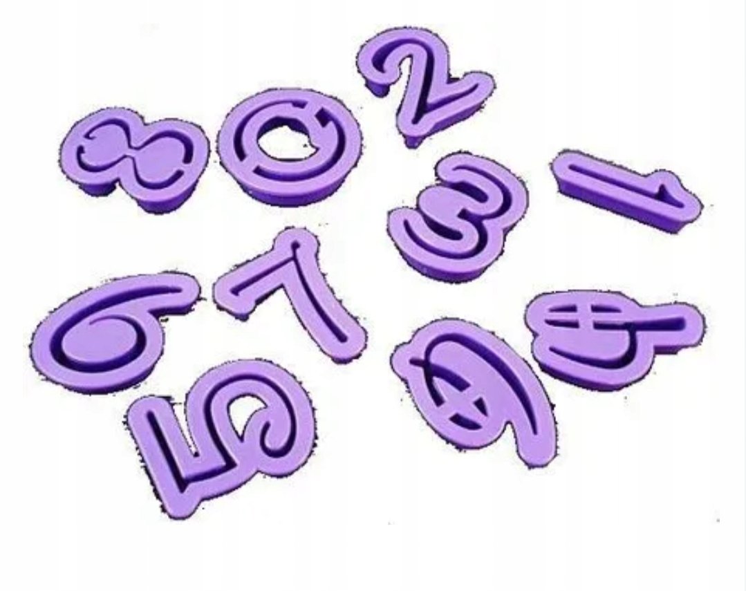 WYKRAWACZE DO MASY LUKROWEJ CYFRY CYFERKI DISNEY - bez marki | Sklep ...