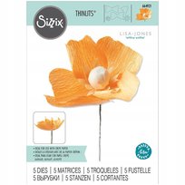 Wykrojnik Sizzix Thinlits - California Poppy mak - Sizzix | Sklep EMPIK.COM