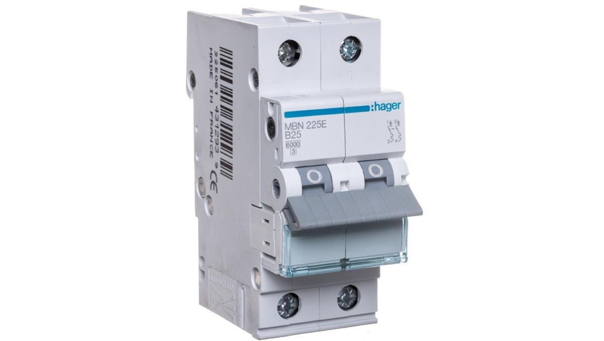 Wyĺ‚ä…cznik nadprä…dowy 2p b 25a 6ka ac mbn225e - HAGER POLO | Sklep EMPIK.COM