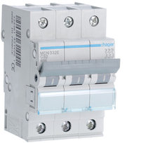 Wyłącznik nadmiarowo-prądowy, 6kA, charakterystyka C, 3-biegunowy, 32A - Inna marka | Sklep ...