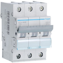 Wyłącznik nadmiarowo-prądowy, 6kA, charakterystyka C, 3-biegunowy, 63A - Inna marka | Sklep ...