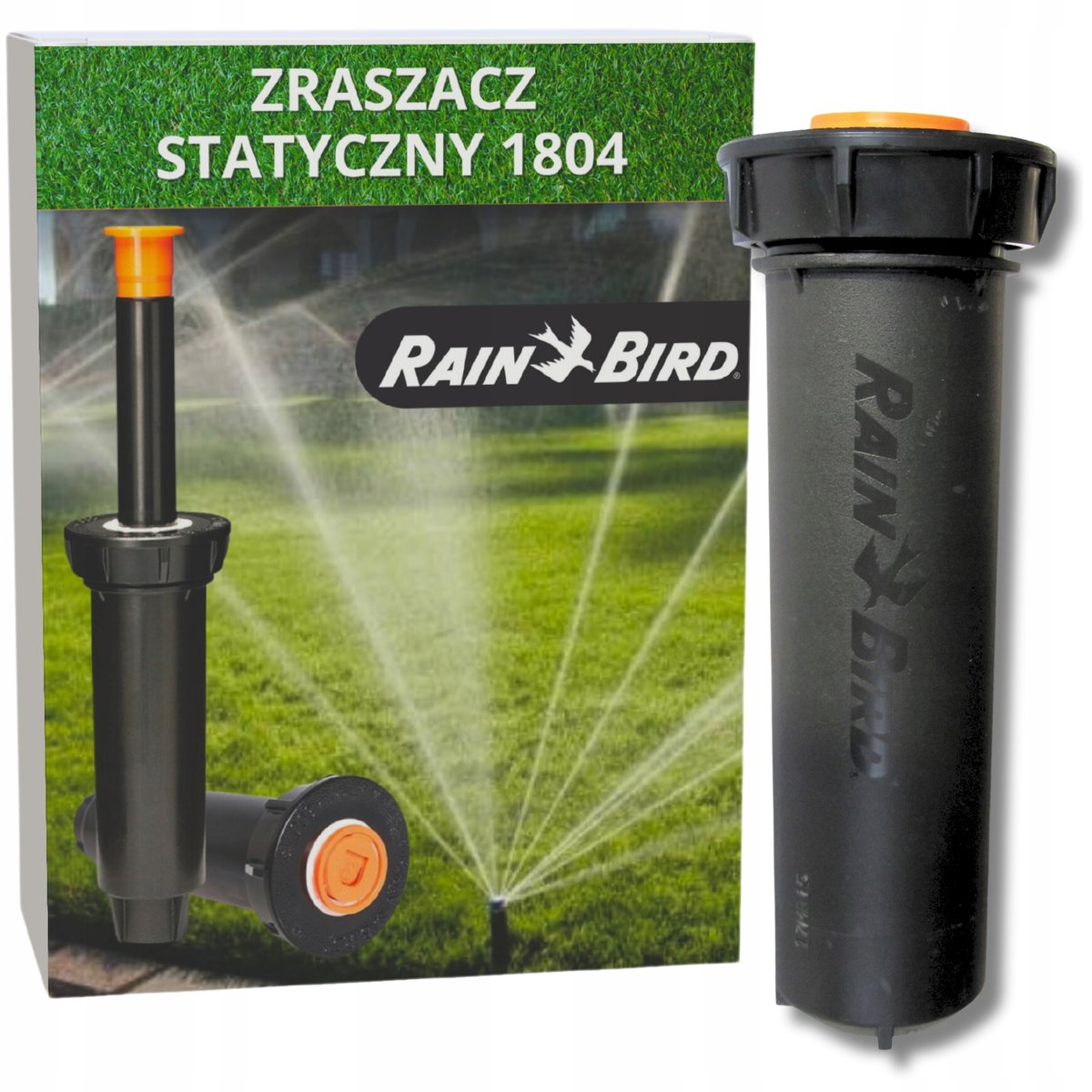 WYNURZALNY ZRASZACZ OGRODOWY STATYCZNY 1804 VAN RAIN BIRD od 0,8 do 7,3 ...