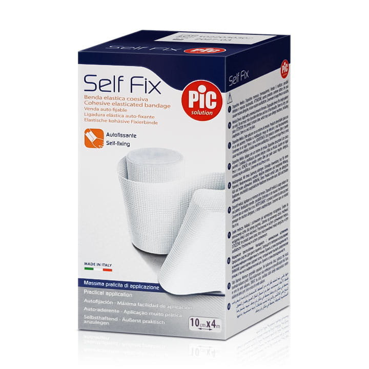 Wyrób medyczny, Bandaż elastyczny Self Fix Pic Solution 10cm x 4m ...