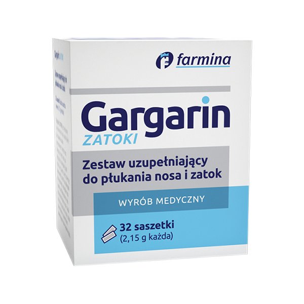 Wyrób medyczny, Farmina, Gargarin Zatoki, zestaw uzupełniający do ...