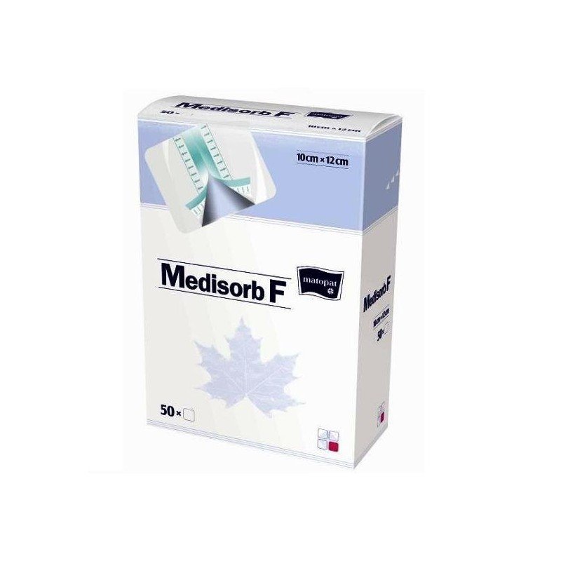 Wyrób medyczny, Medisorb F, Opatrunek poliuretanowy jałowy 10 x 12 cm ...