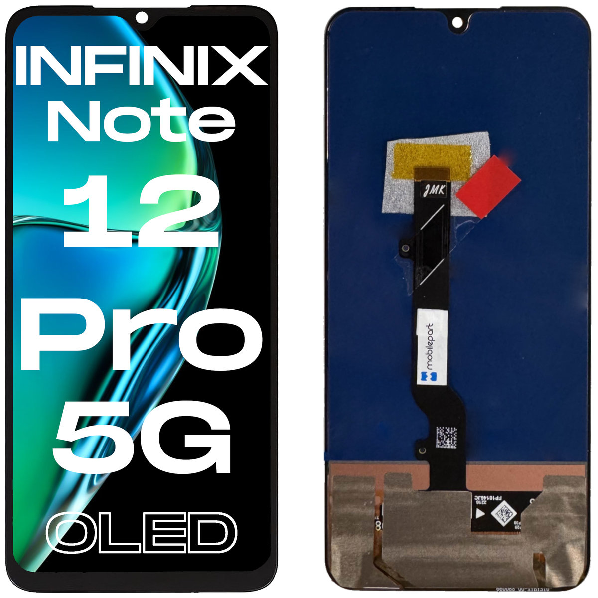 Wyświetlacz do Infinix Note 12 Pro 5G LCD X671B Ekran Amoled ...