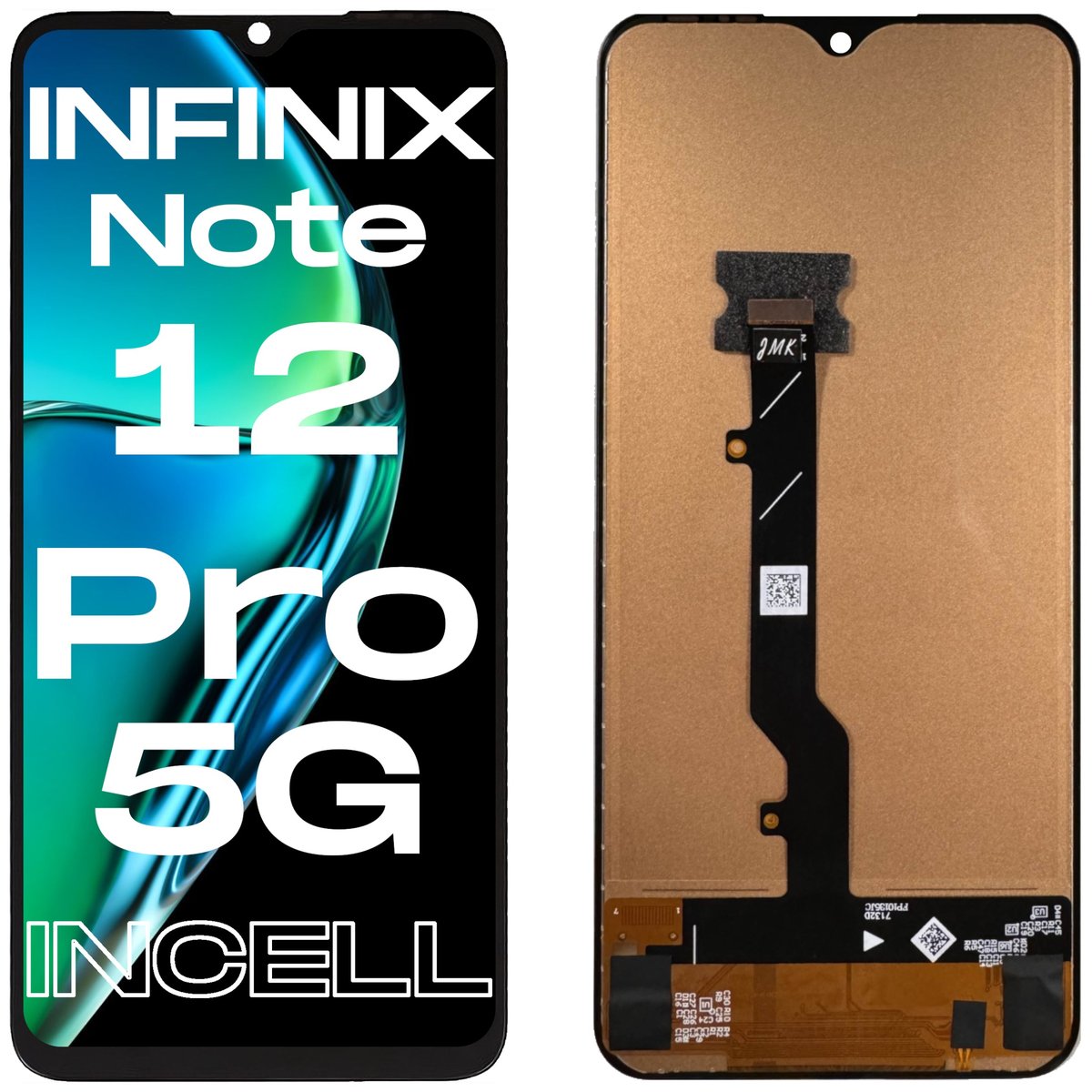 Wyświetlacz do Infinix Note 12 Pro 5G LCD X671B Ekran Incell ...