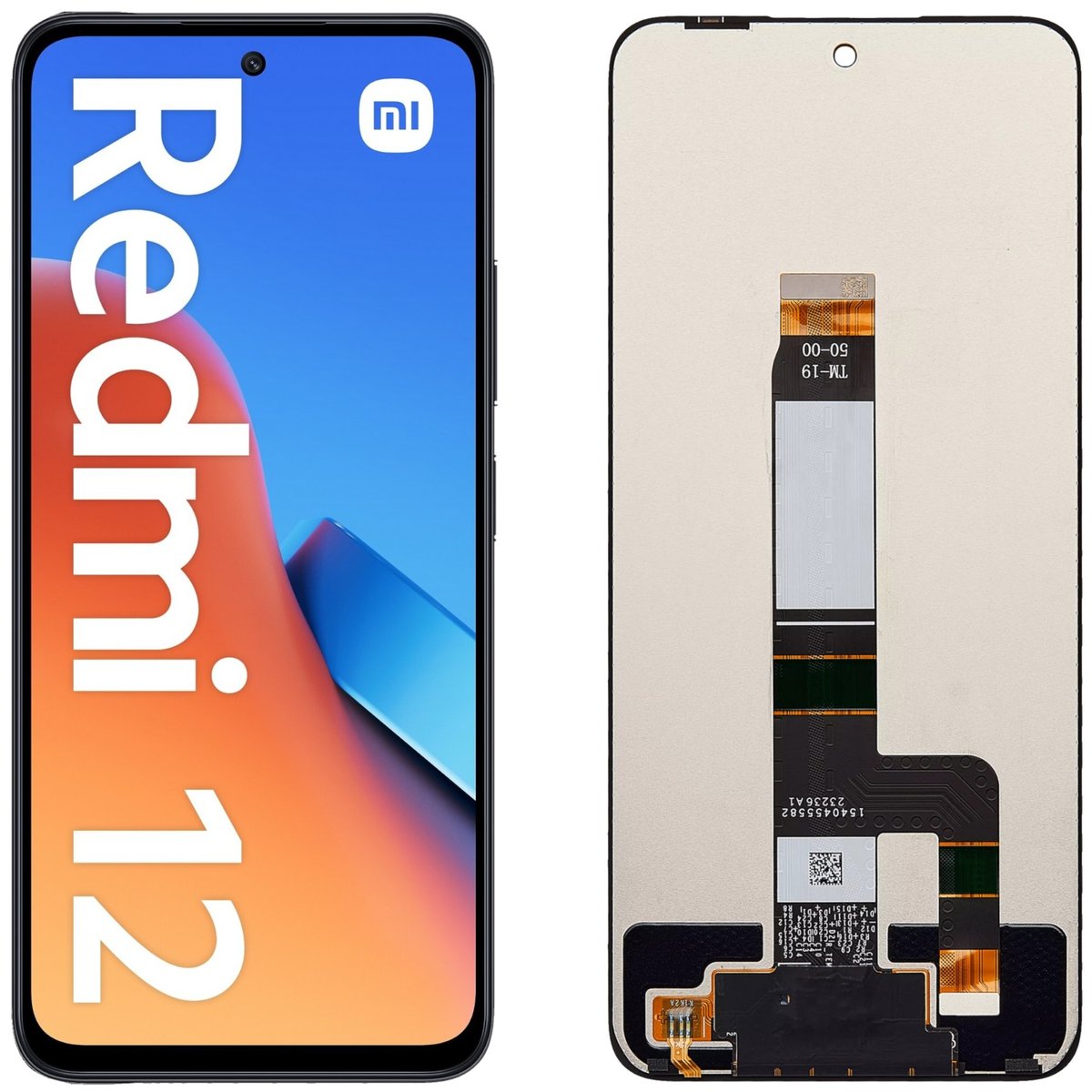 Wyświetlacz do Xiaomi Redmi 12 LCD 23053RN02A / 23053RN02Y Ekran ...