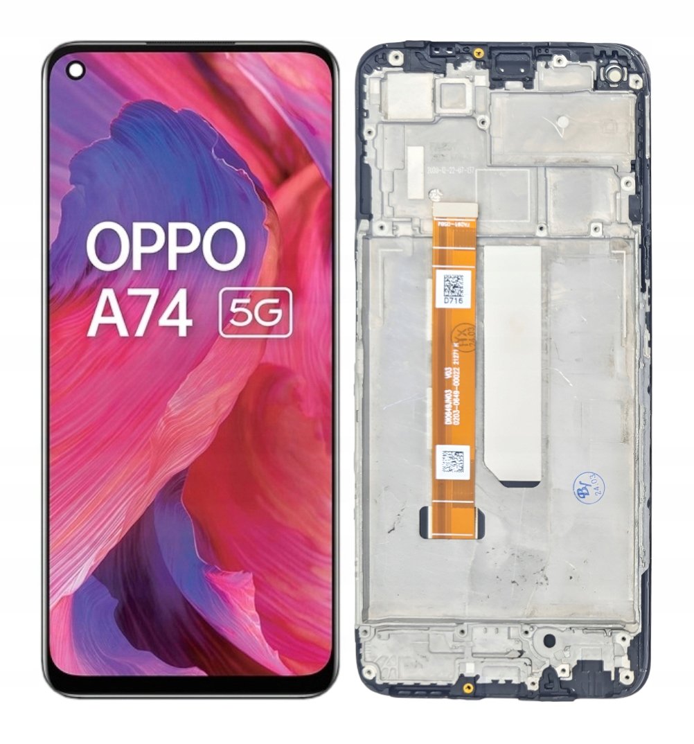 WYŚWIETLACZ EKRAN LCD DO OPPO A74 5G RAMKA CPH2197 CPH2263 - Zila ...