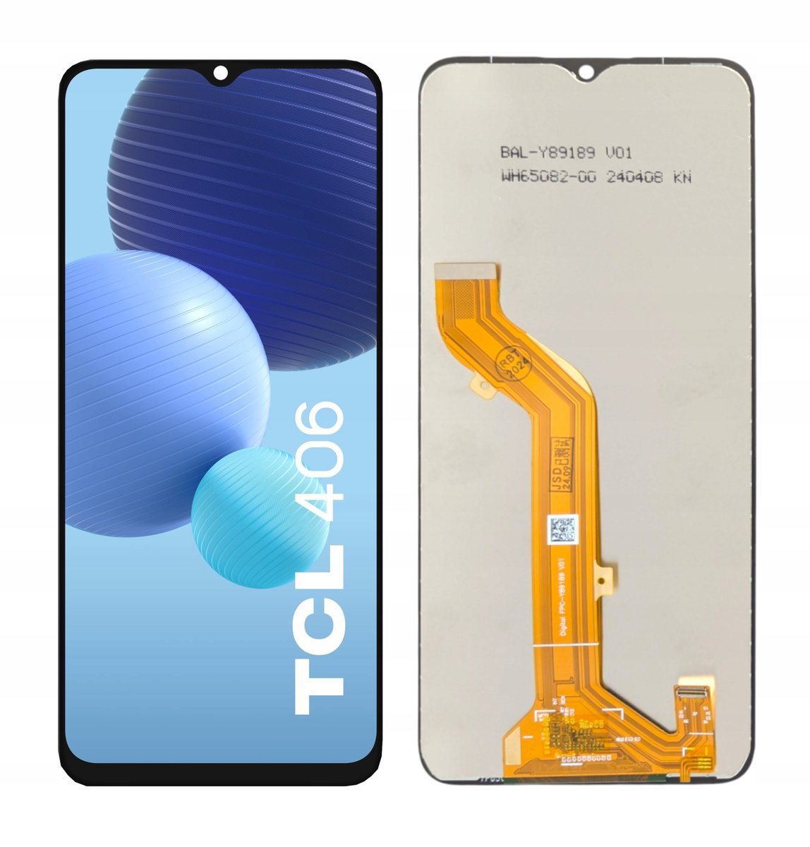 WYŚWIETLACZ EKRAN LCD DOTYK DIGITIZER SZYBKA DO TCL 406 T506K - Zila ...