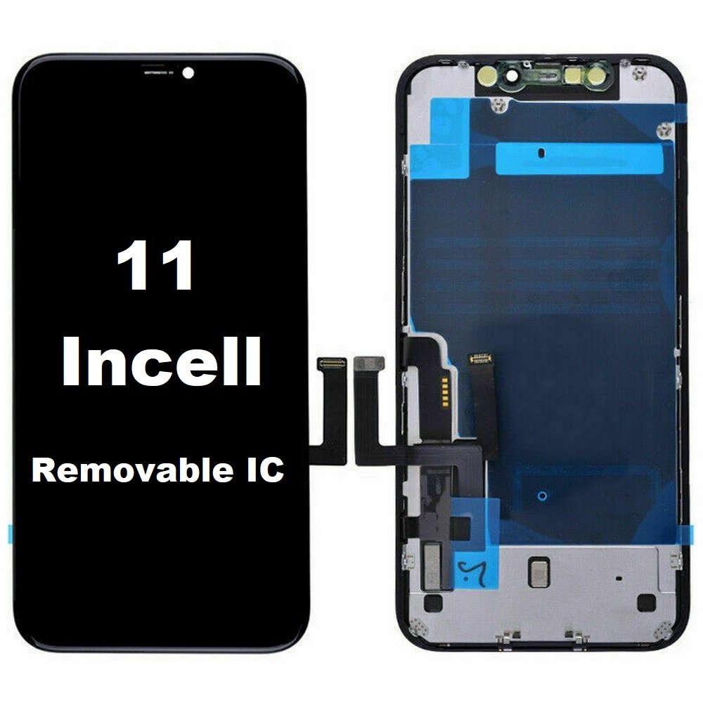 Wyświetlacz LCD ekran dotyk do iPhone 11 (HQ A+) (Incell) (Wymienny IC) - DFX | Sklep EMPIK.COM