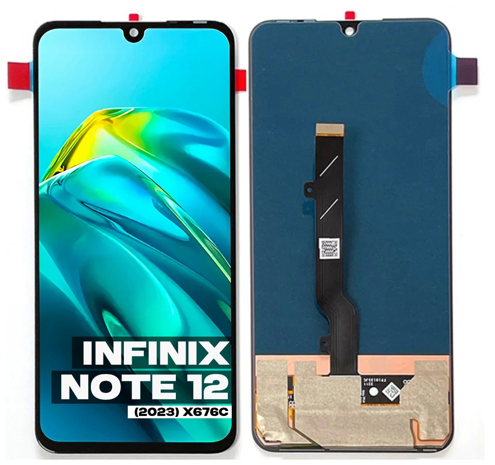Wyświetlacz LCD + ekran dotykowy do Infinix Note 12 2023 X676C OLED ...