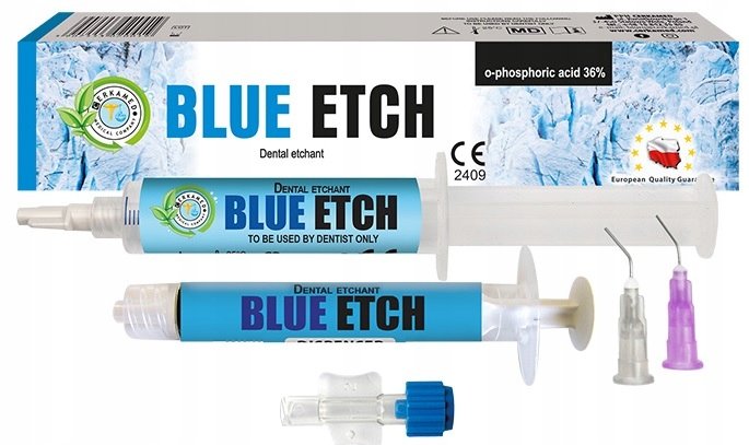 Wytrawiacz Stomatologiczny Blue Etch, Kwas O-Fosforowy 36% Cerkamed ...