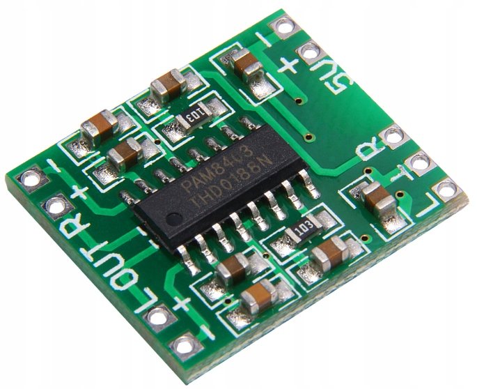 Wzmacniacz audio 2x3W 5V klasa D PAM8403 - Inna marka | Sklep EMPIK.COM