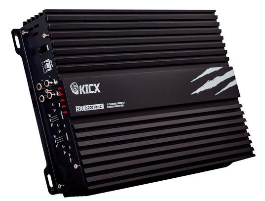 Wzmacniacz KICX RX 2.200 ver.2 2-kanałowy klasa AB - KICX | Motoryzacja EMPIK