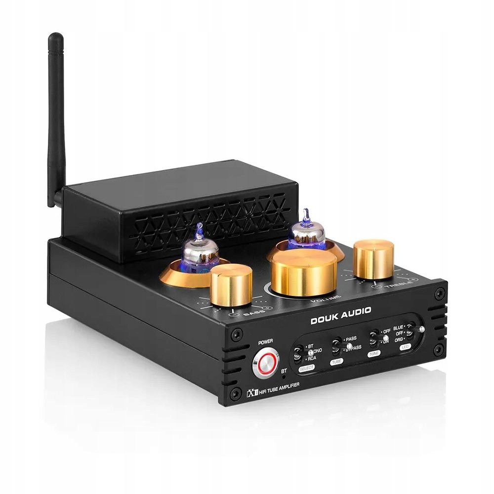WZMACNIACZ LAMPOWY Douk Audio X1 HiFi Bluetooth 5.0 CHIP 160 W x2 ...