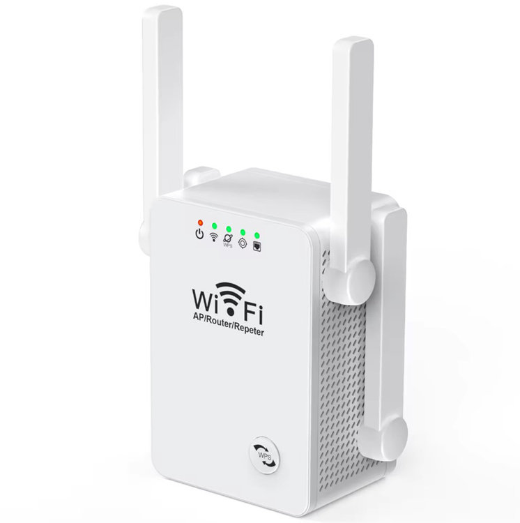 Wzmacniacz sygnału wi-fi 2,4 ghz z 4 antenami - repeater i access point do rozszerzenia zasięgu ...