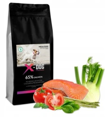 X-dog mega food puppy m/l szkocki łosoś 6kg - Xdog | Sklep EMPIK.COM