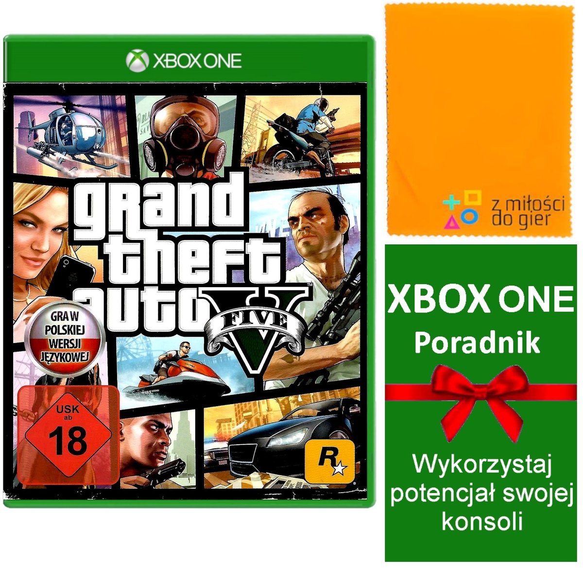 XBOX ONE GTA V GRAND THEFT AUTO 5 Po Polsku PL zrób sobie ROZGRZEWKĘ ...