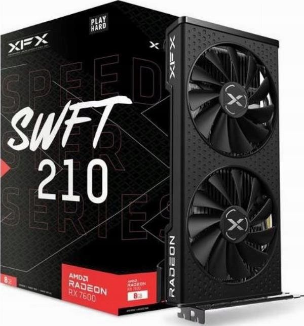 XFX Speedster SWFT 210 Radeon RX 7600 8GB GDDR6 - Inna marka | Sklep ...
