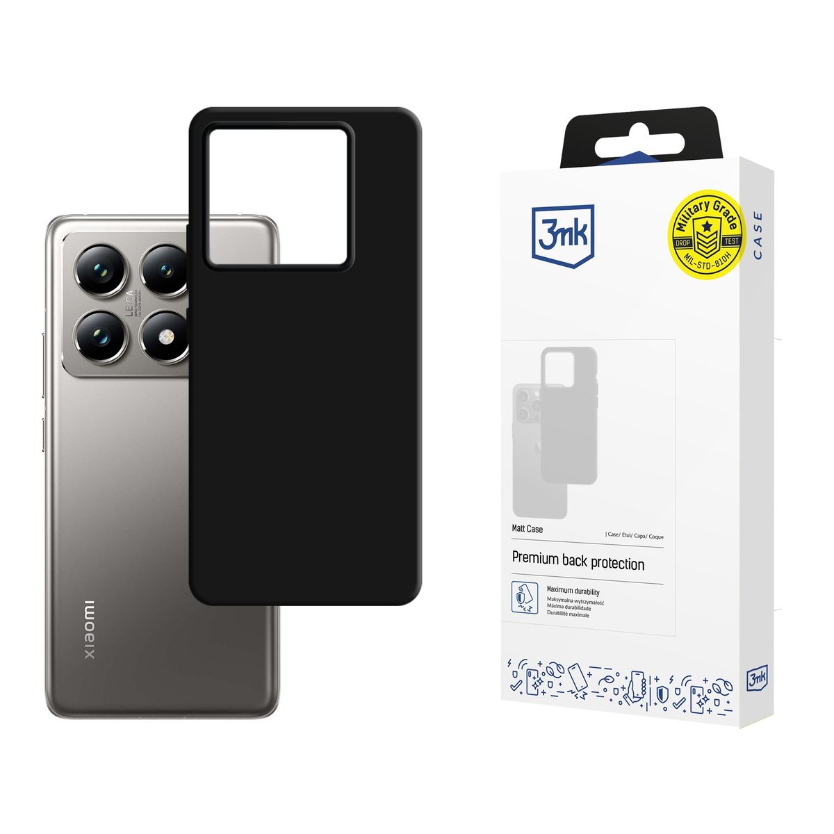 Xiaomi 14T Pro - 3mk Matt Case - GK PROTECTION | Sklep EMPIK.COM