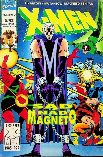 Xmen sąd nad magneto Nr 5 / 93 - Opracowanie zbiorowe | Książka w Empik