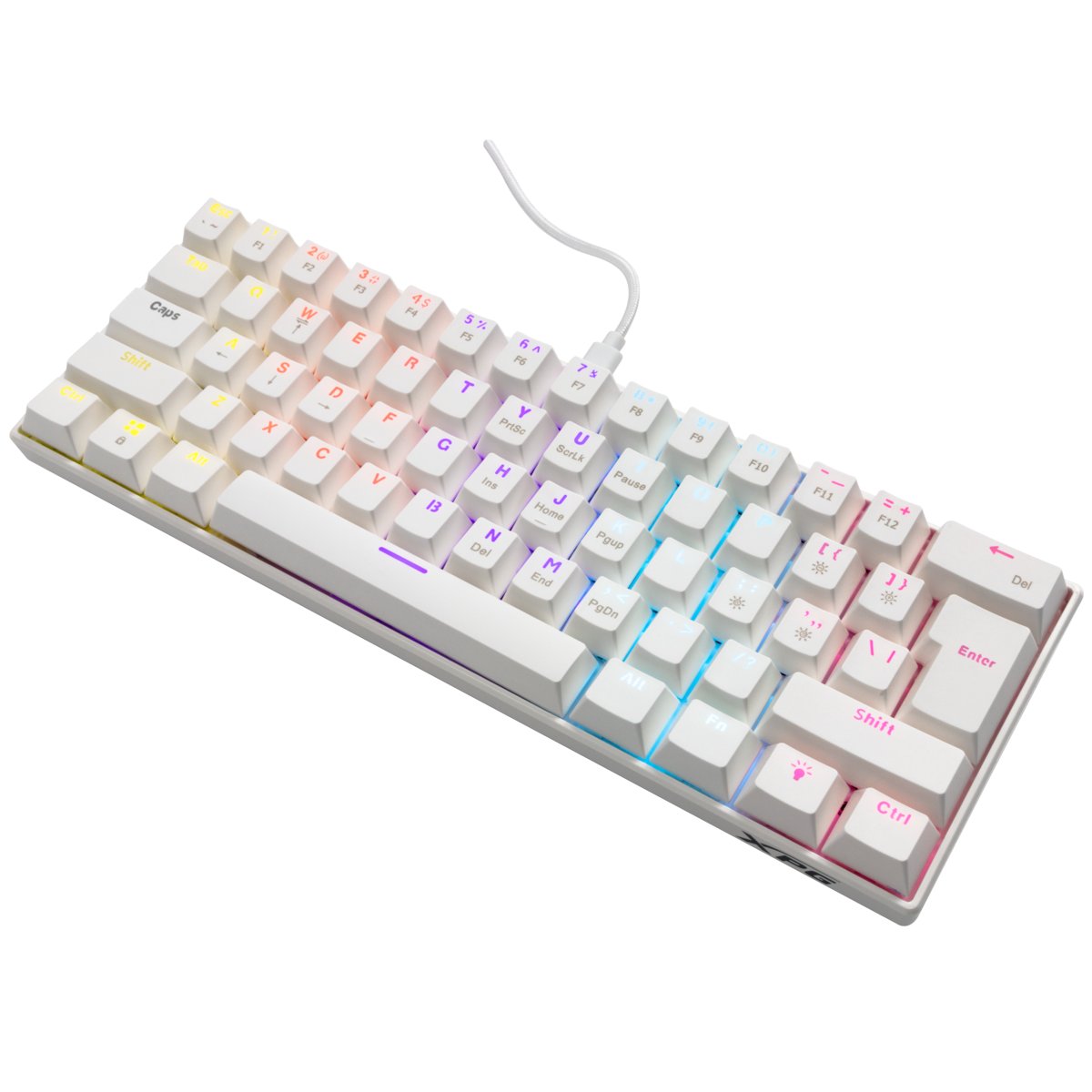 XPG, Klawiatura gamingowa SUMMONER MINI, biała BS - XPG | Gry i ...