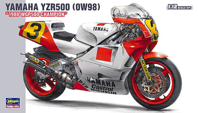 Yamaha YZR500 (0W98) 1:12 Hasegawa BK3 - HASEGAWA | Sklep EMPIK.COM
