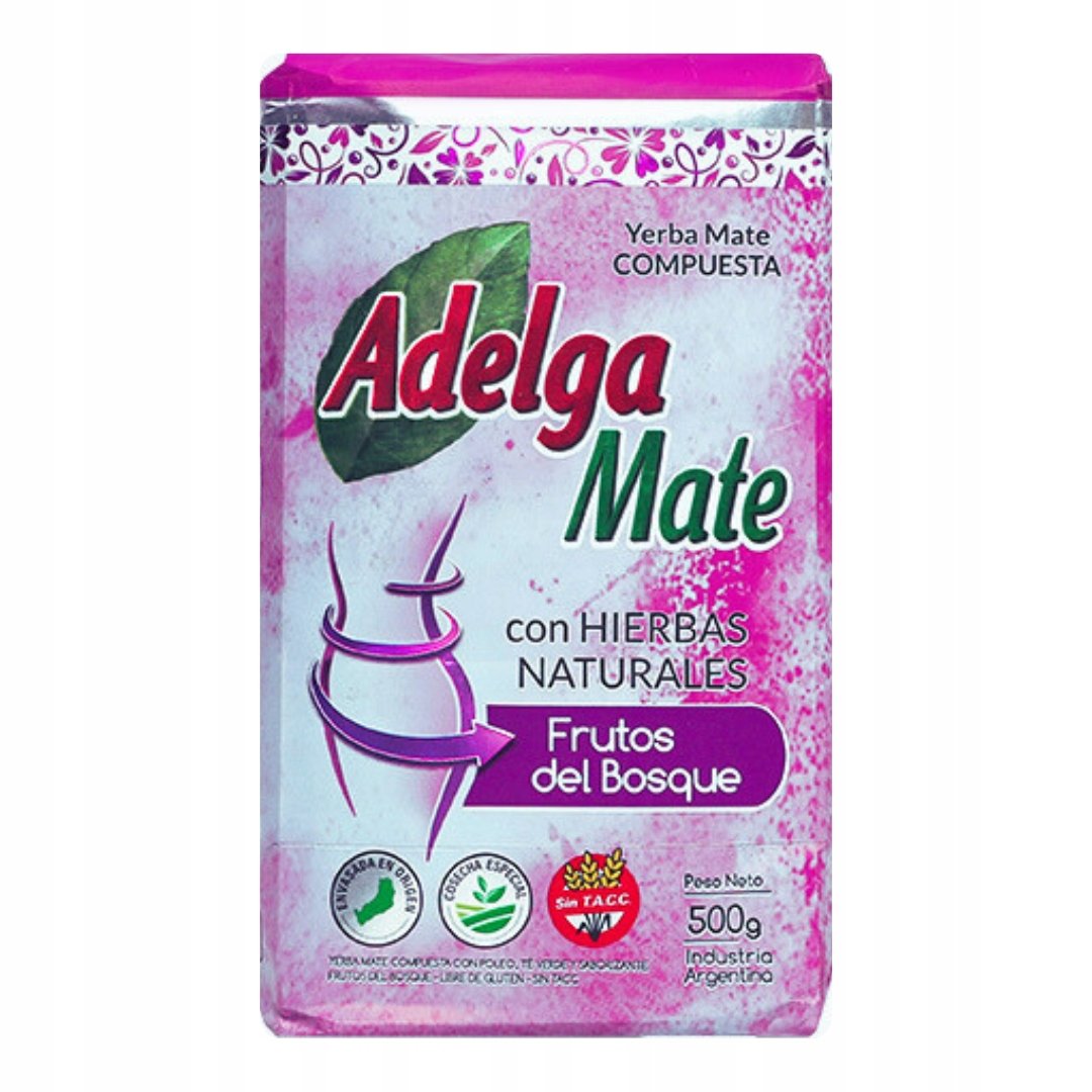 Yerba Mate Adelga Mate Frutos del Bosque (owoce leśne) 0,5kg 500g ...