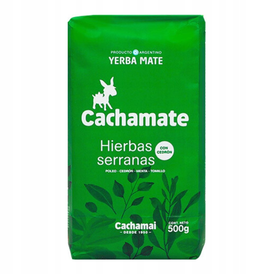 Yerba Mate Cachamate Hierbas Serranas 0,5kg 500g - Inna marka | Sklep ...