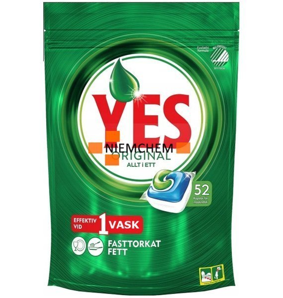 Yes Original All-in-1 Tabletki Zmywarki 52szt SE - YES | Sklep EMPIK.COM