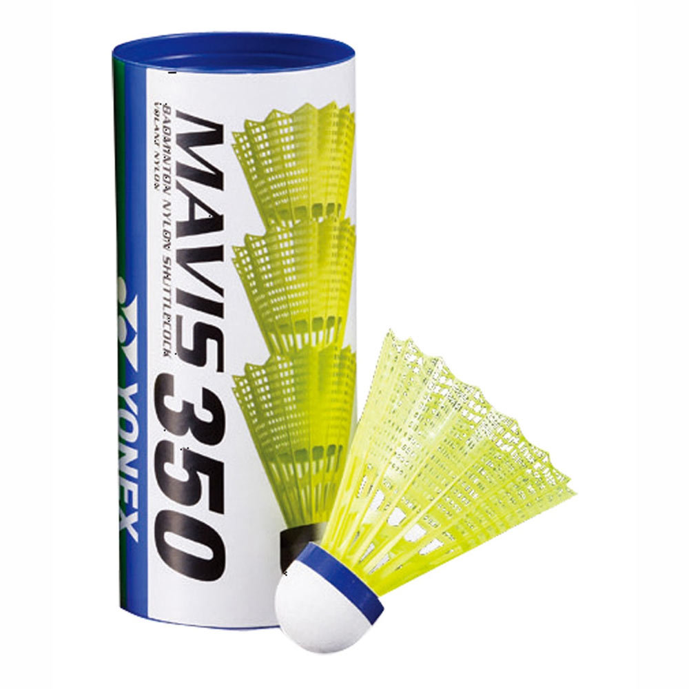 YONEX LOTKI BADMINTONOWE MAVIS 350 Y M3503Y middle żółte ŚREDNIE 3szt ...