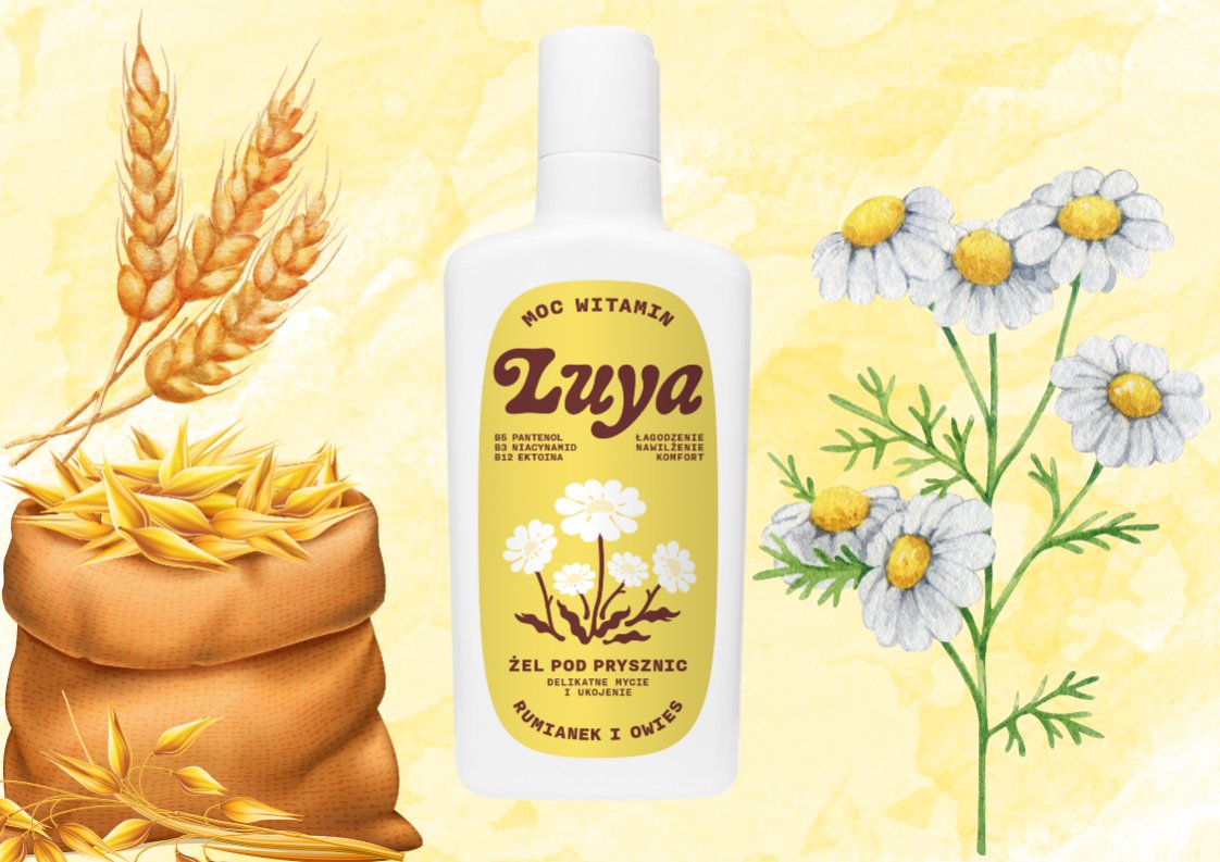 YOPE LUYA Żel pod prysznic RUMIANEK I OWIES 400 ml | Sklep EMPIK.COM