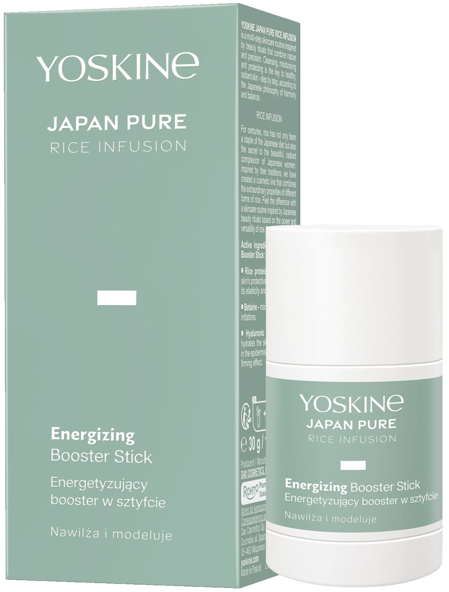 YOSKINE JAPAN RICE ENERGETYZUJĄCY BOOSTER W SZTYFCIE 30 G, DAX | Sklep ...