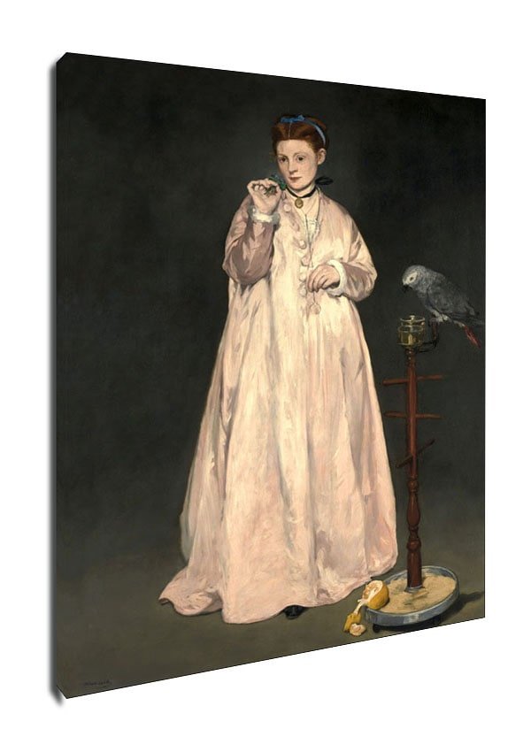 Young Lady in 1866, Edouard Manet - obraz na płótnie 40x50 cm - Galeria ...