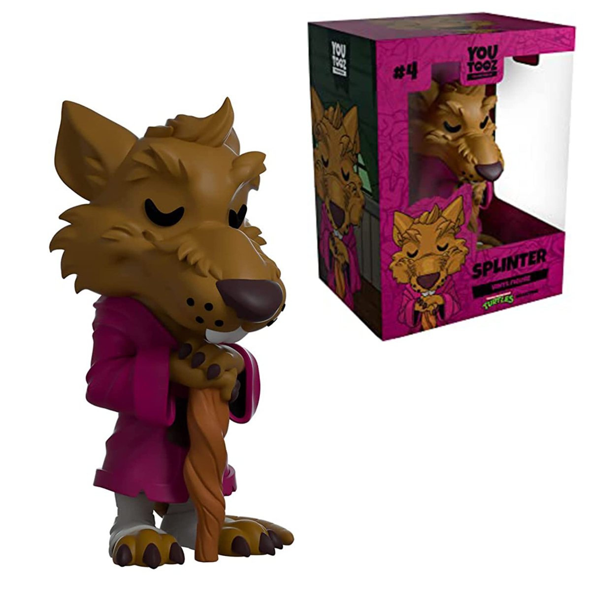 Youtooz Master Splinter TMNT Figurka 4,3" cala winylowa, Teenage Mutant ...
