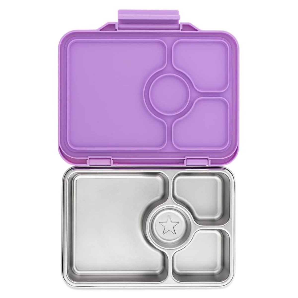 YUMBOX PRET stalowy lunchbox z 4 przegródkami, Lavande Purple - yumbox ...