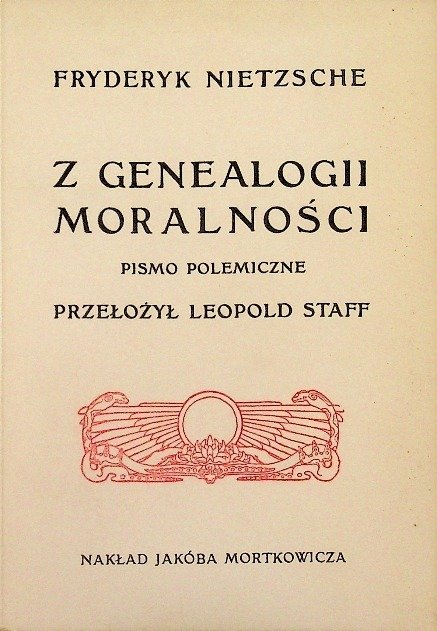 Z genealogii moralności - Nietzsche Fryderyk | Książka w Empik