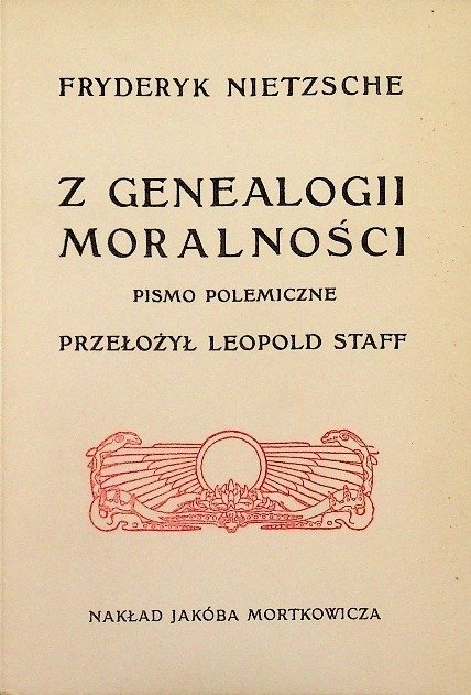 Z genealogii moralności - Nietzsche Fryderyk | Książka w Empik