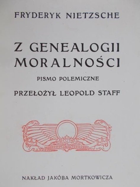 Z genealogii moralności - Nietzsche Fryderyk | Książka w Empik