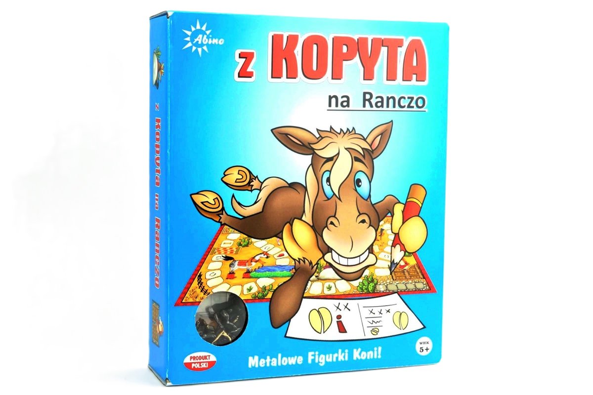 Z Kopyta na Ranczo, gra planszowa, Abino - Abino | Sklep EMPIK.COM