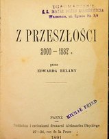 Z przeszłości 2000-1887, 1891 r. - Opracowanie zbiorowe | Książka w Empik