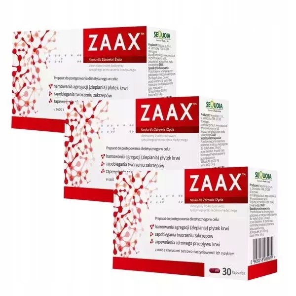Zaax 3 sztuki po 30 kapsułek | Sklep EMPIK.COM