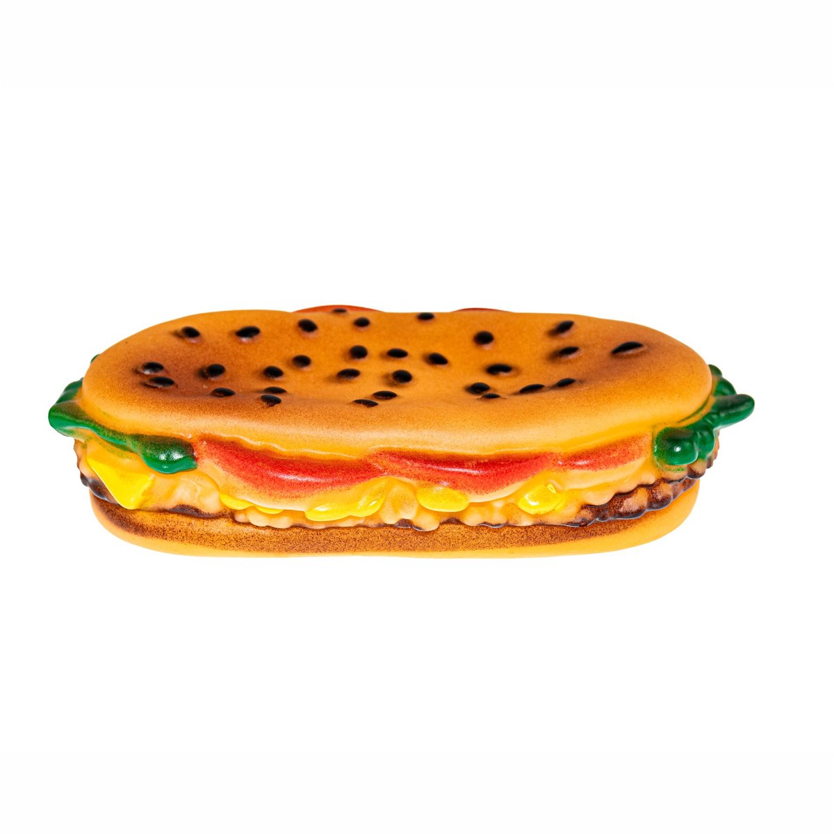 Zabawka Piszczący Hamburger Kanapka Dla Psa - Captain Mike | Sklep ...